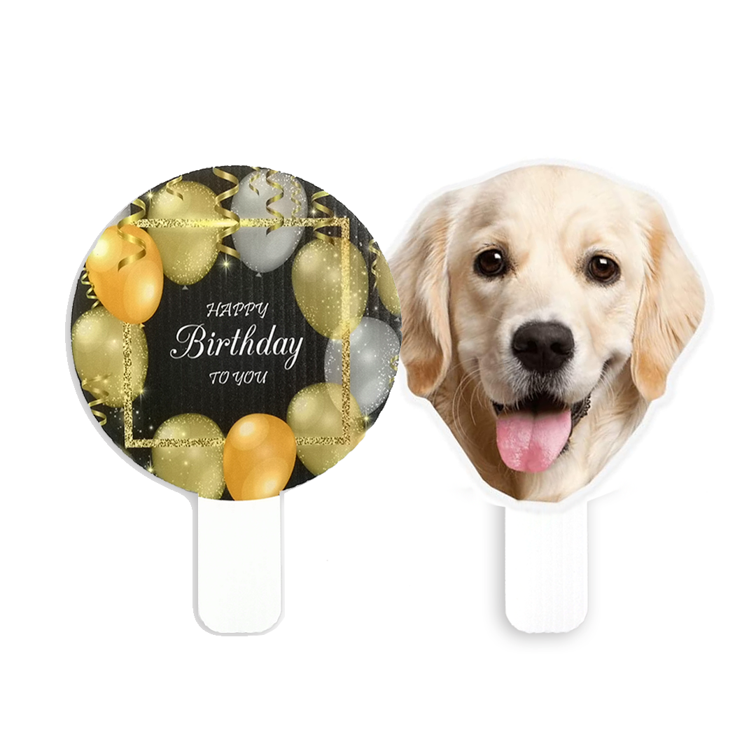 Custom / Happy Birthday Handheld Sign – Artsoft Expo Solutions Inc.